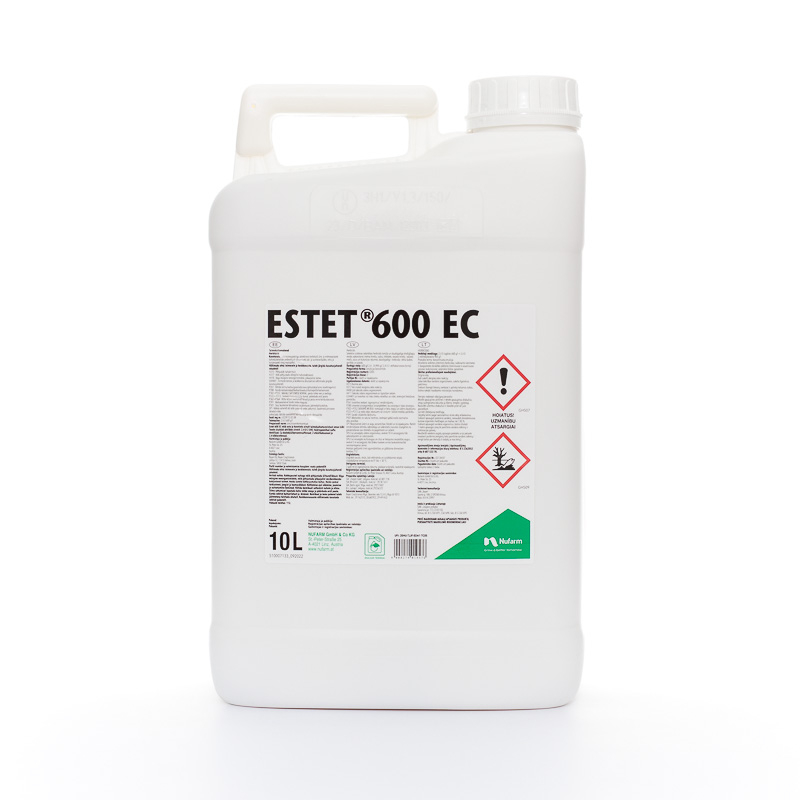 Herbicidas Estet 600 EC, 10 l | UAB Agrokoncernas
