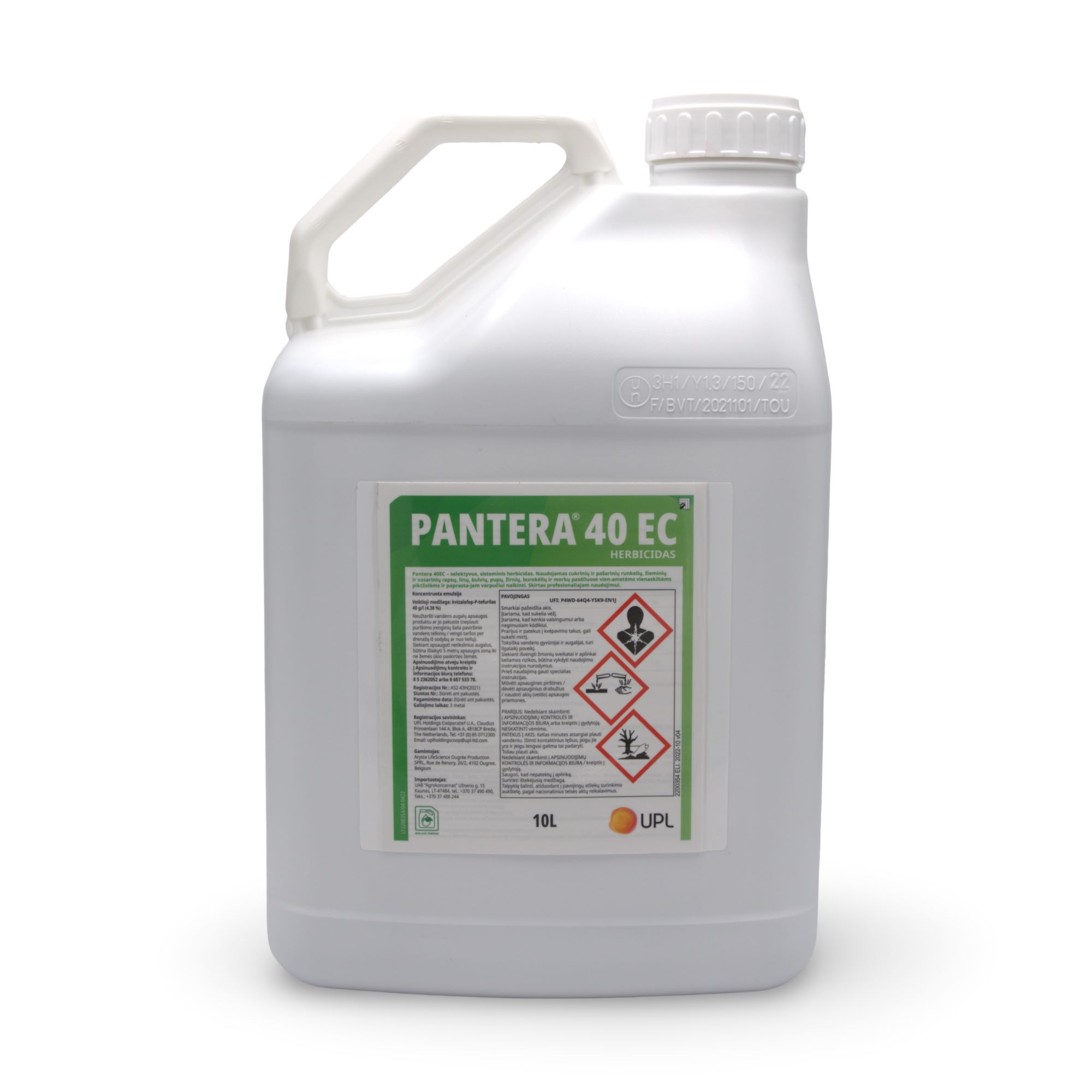 Herbicide Pantera 40 EC, 10 l | UAB Agrokoncernas