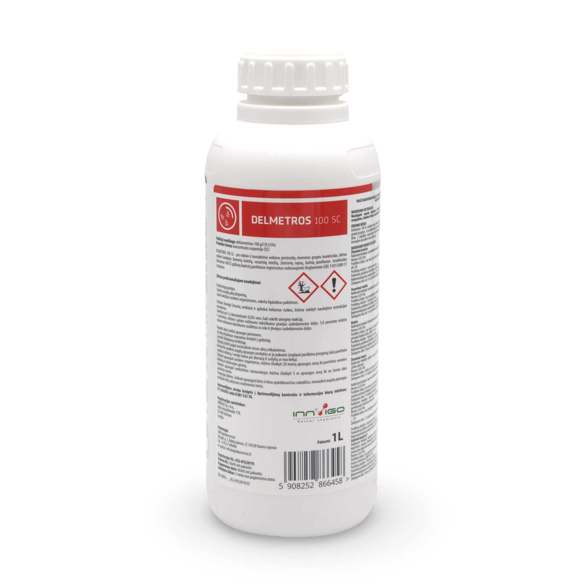 Insekticidas Delmetros 100 SC, 1 l | UAB Agrokoncernas