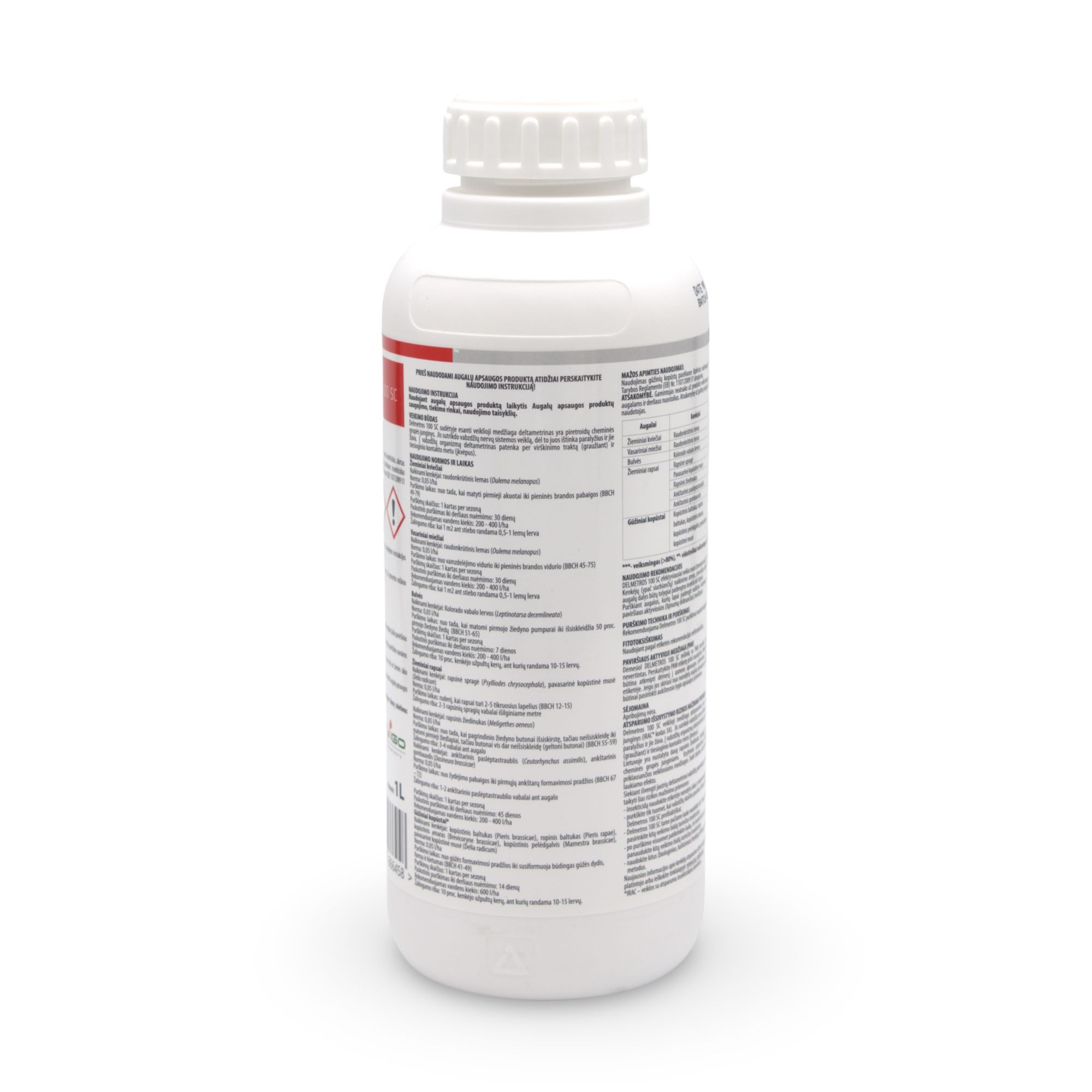 Insekticidas Delmetros 100 SC, 1 l | UAB Agrokoncernas