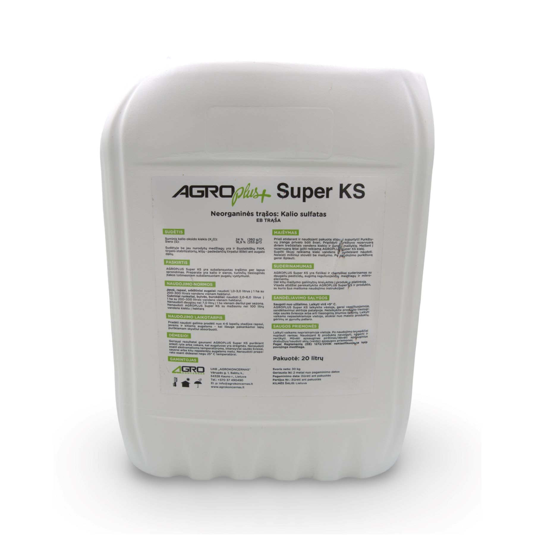 Agroplus Super KS, 20 l | UAB Agrokoncernas